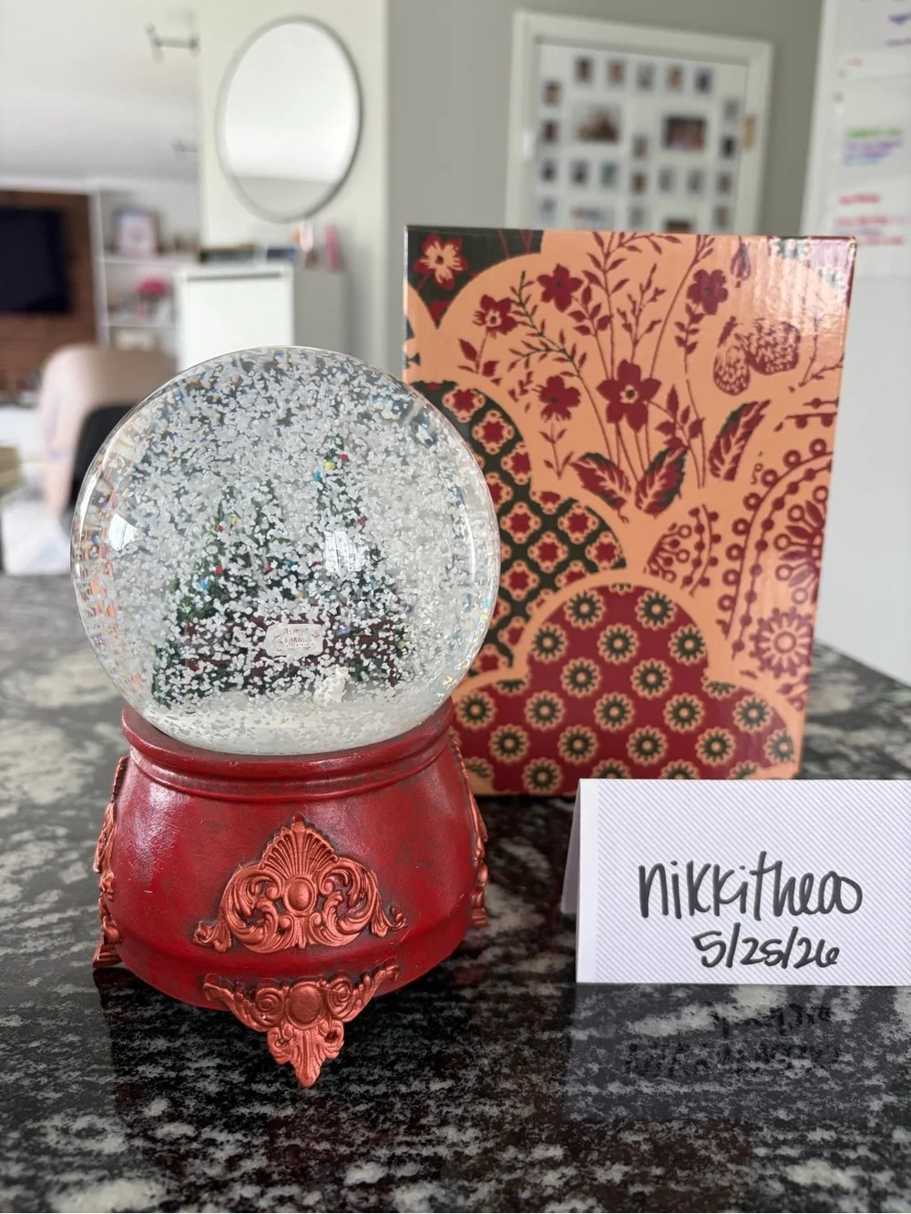 Holiday | Taylor Swift Christmas Tree Farm Snow Globe Rare | Poshmark
